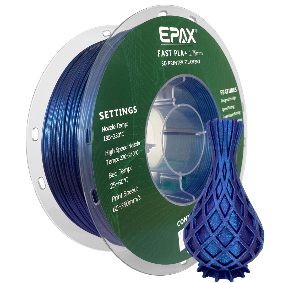 EPAX Fast PLA+ 3D Printer High Speed Filament, 1.75mm 1KG (2.2LB) – EPAX 3D